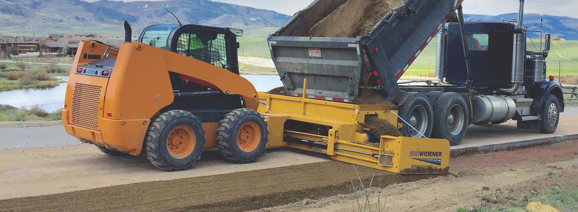 Skid Steer and Loader Attachments – Road Widener
